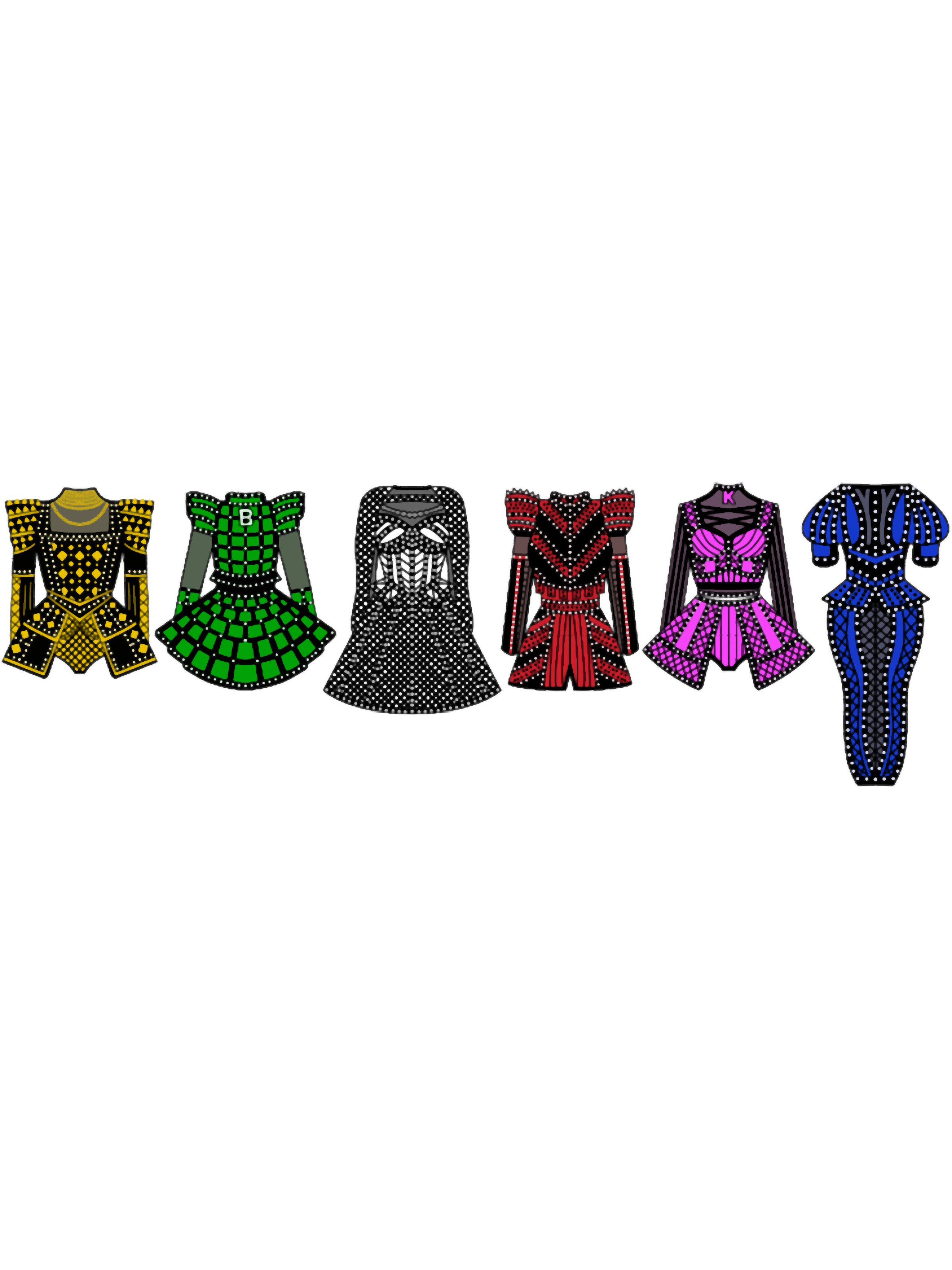 Six the musical Costumes | Inspire Uplift