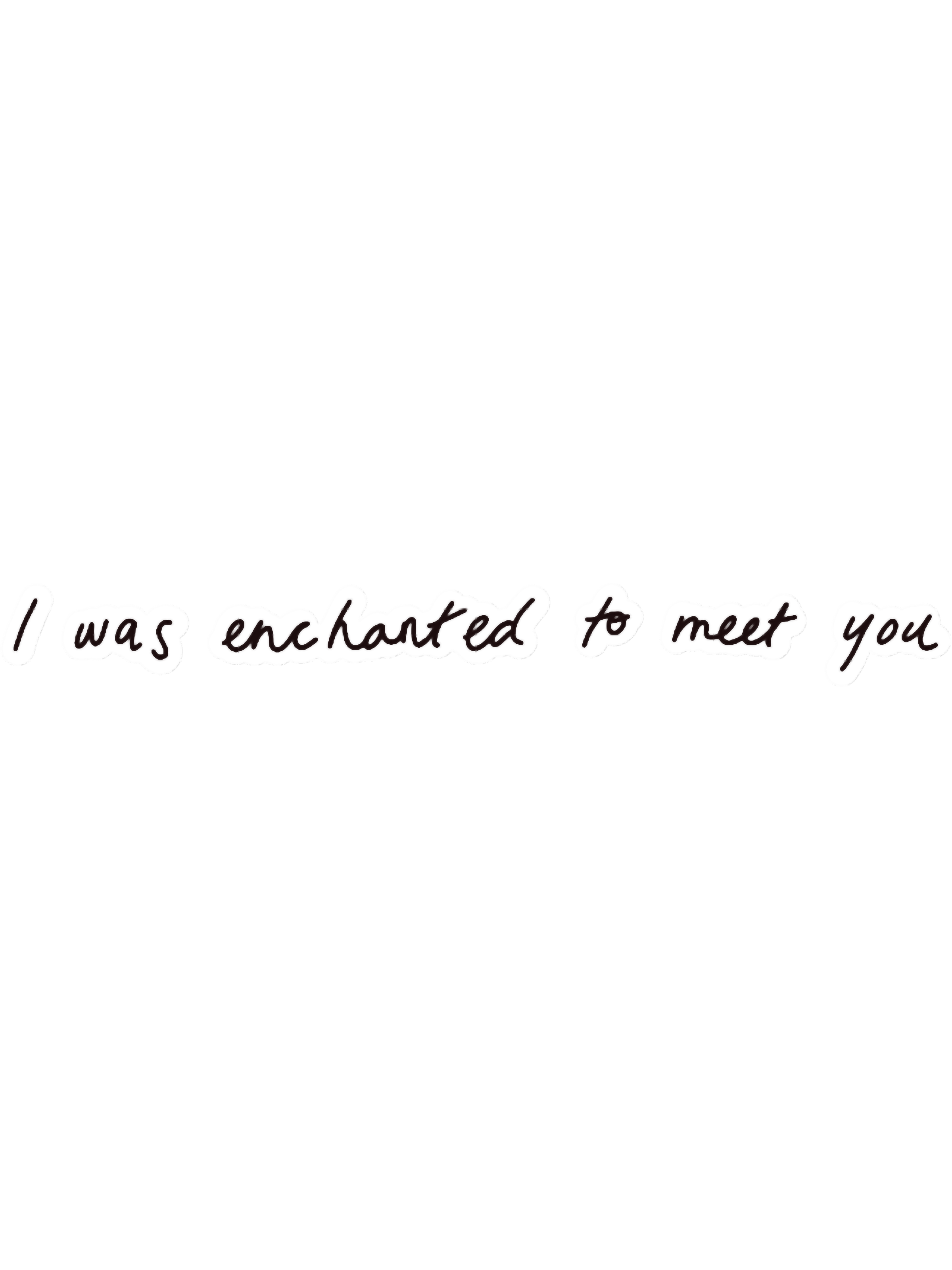 I Was Enchanted To Meet You Svg | Inspire Uplift