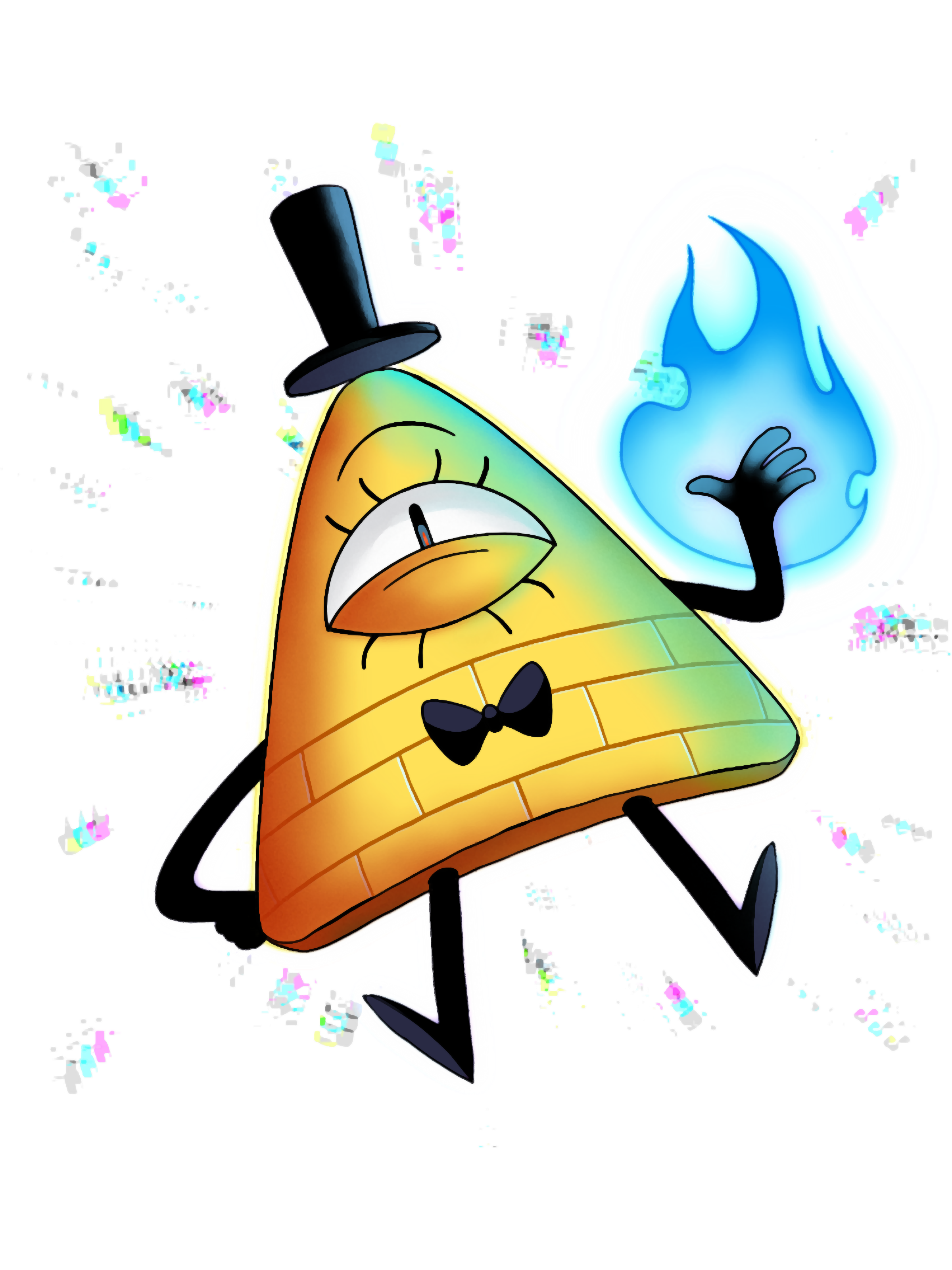 Bill Cypher Bill Cipher Pixel Art By Nickmol On Newgrounds