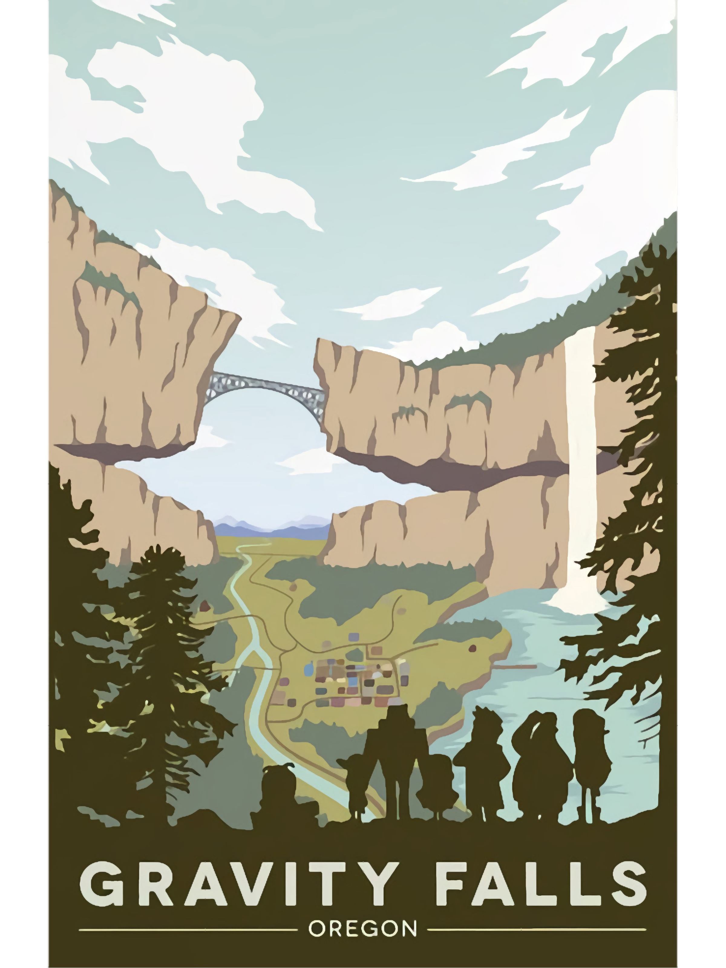 Gravity Falls National Park | Inspire Uplift