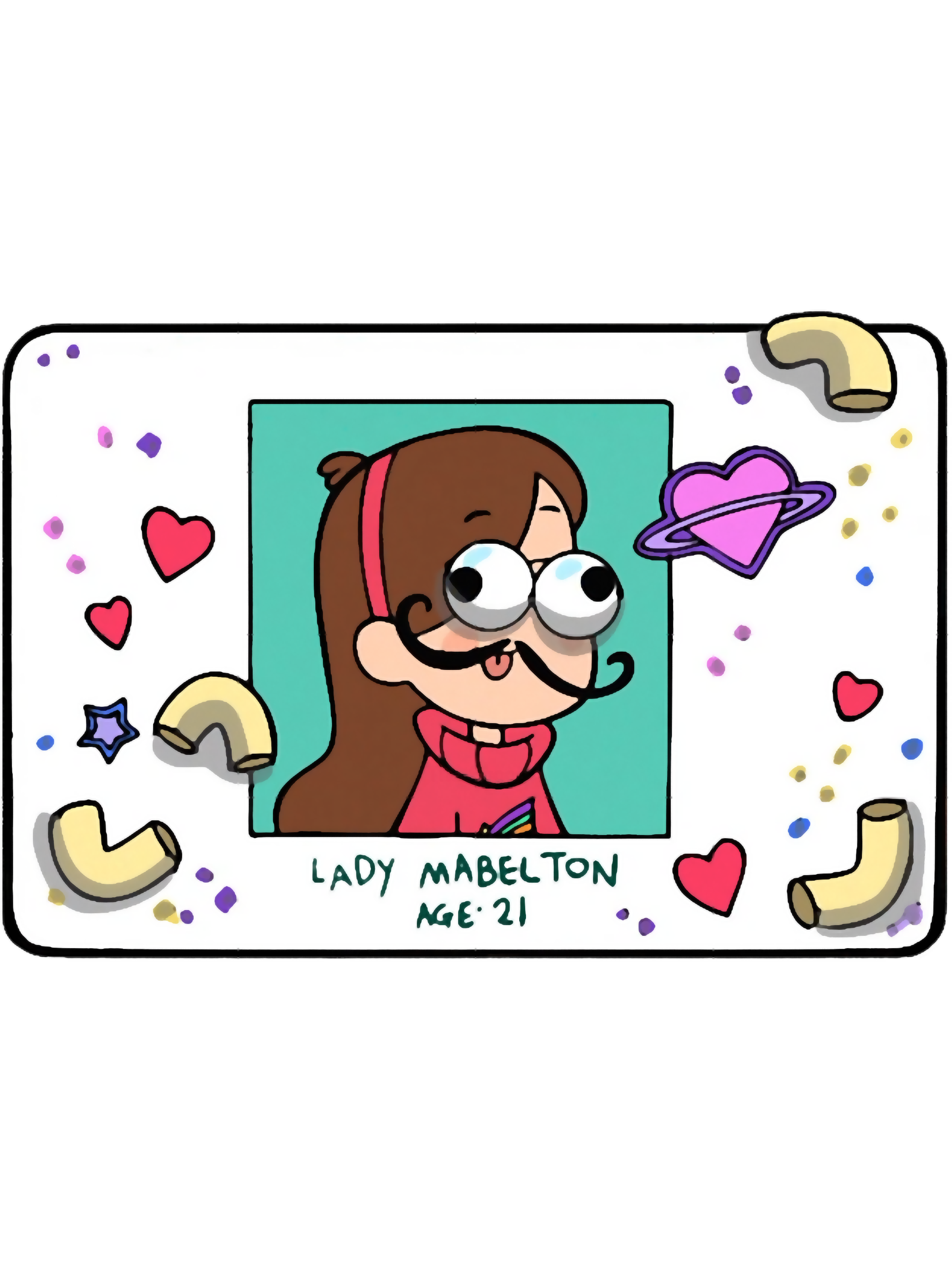 Mabel Pines Lady Mabelton Fake ID Card Replica - Inspire Uplift