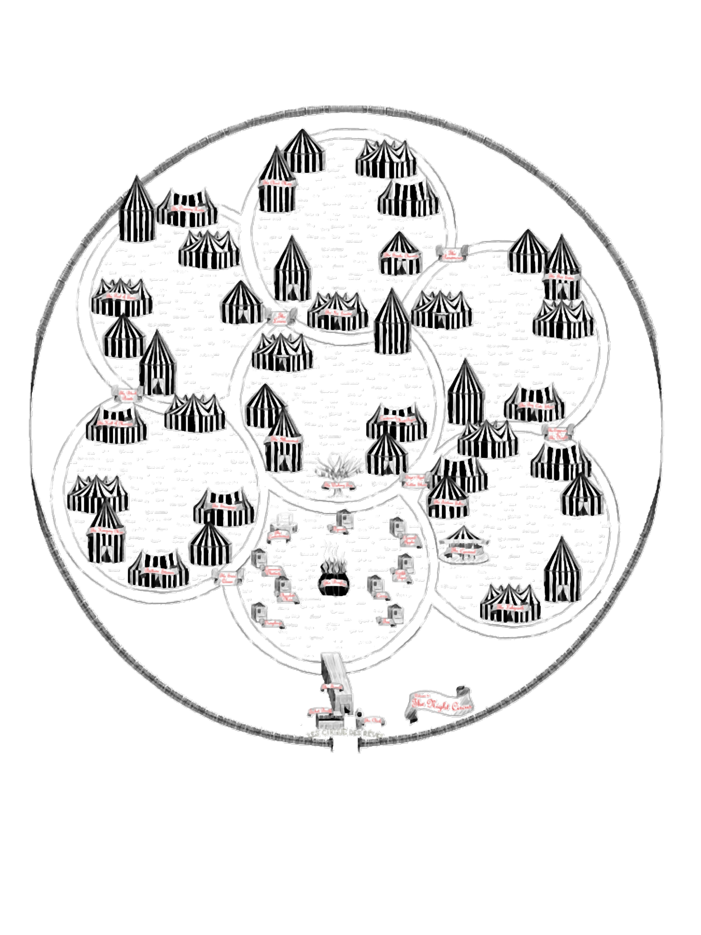 Map of the Night Circus | Inspire Uplift