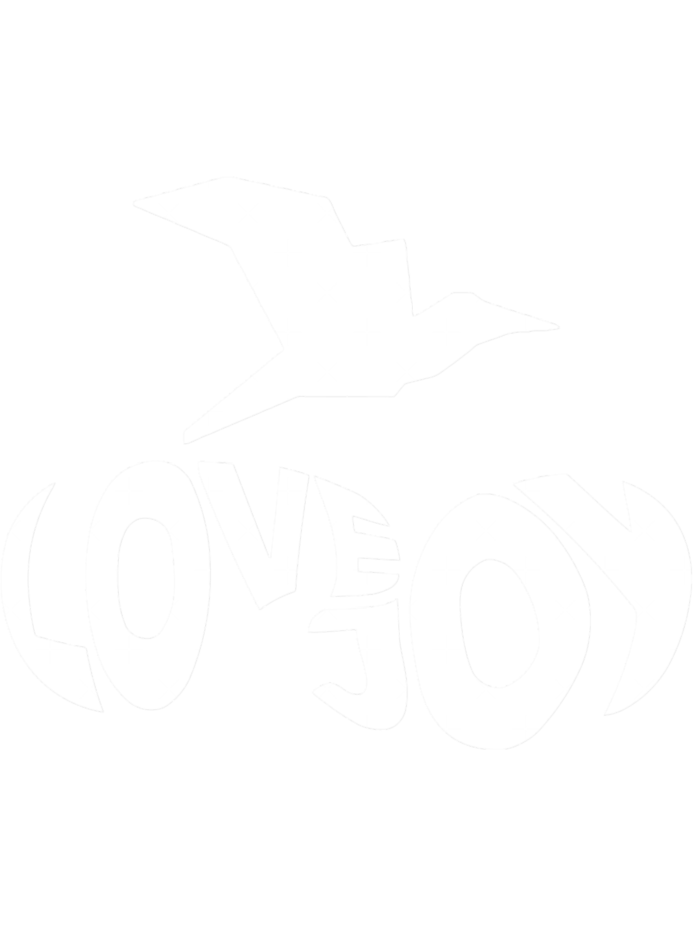 The Lovers Lovejoy Loves Music And Band Logo (White) | Inspire Uplift