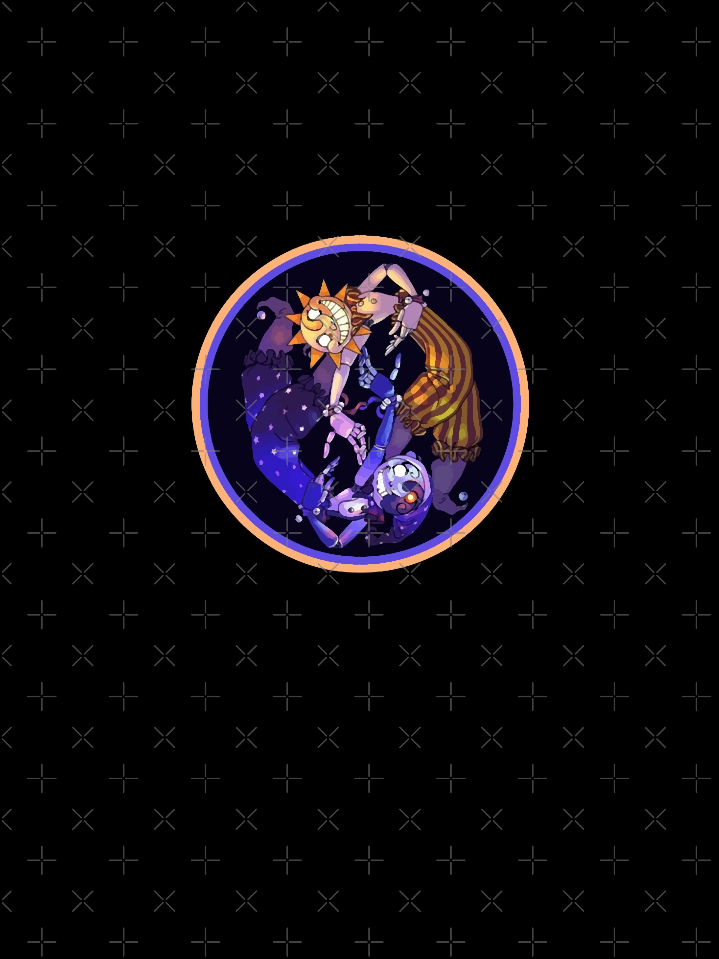 fnaf security breach sun and moon Graphic | Inspire Uplift