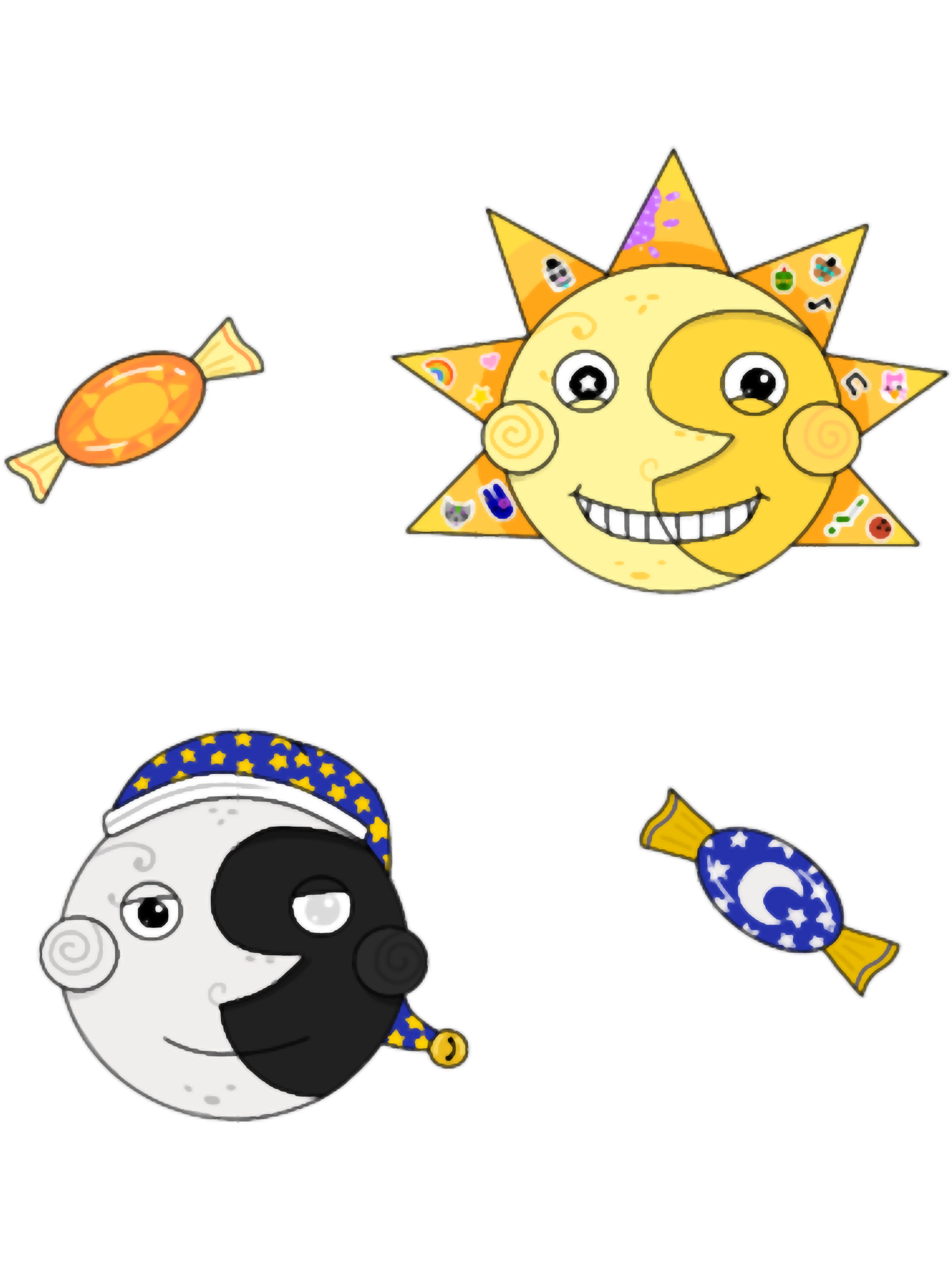 Sun and Moon FNAF Security Breach(1) | Inspire Uplift