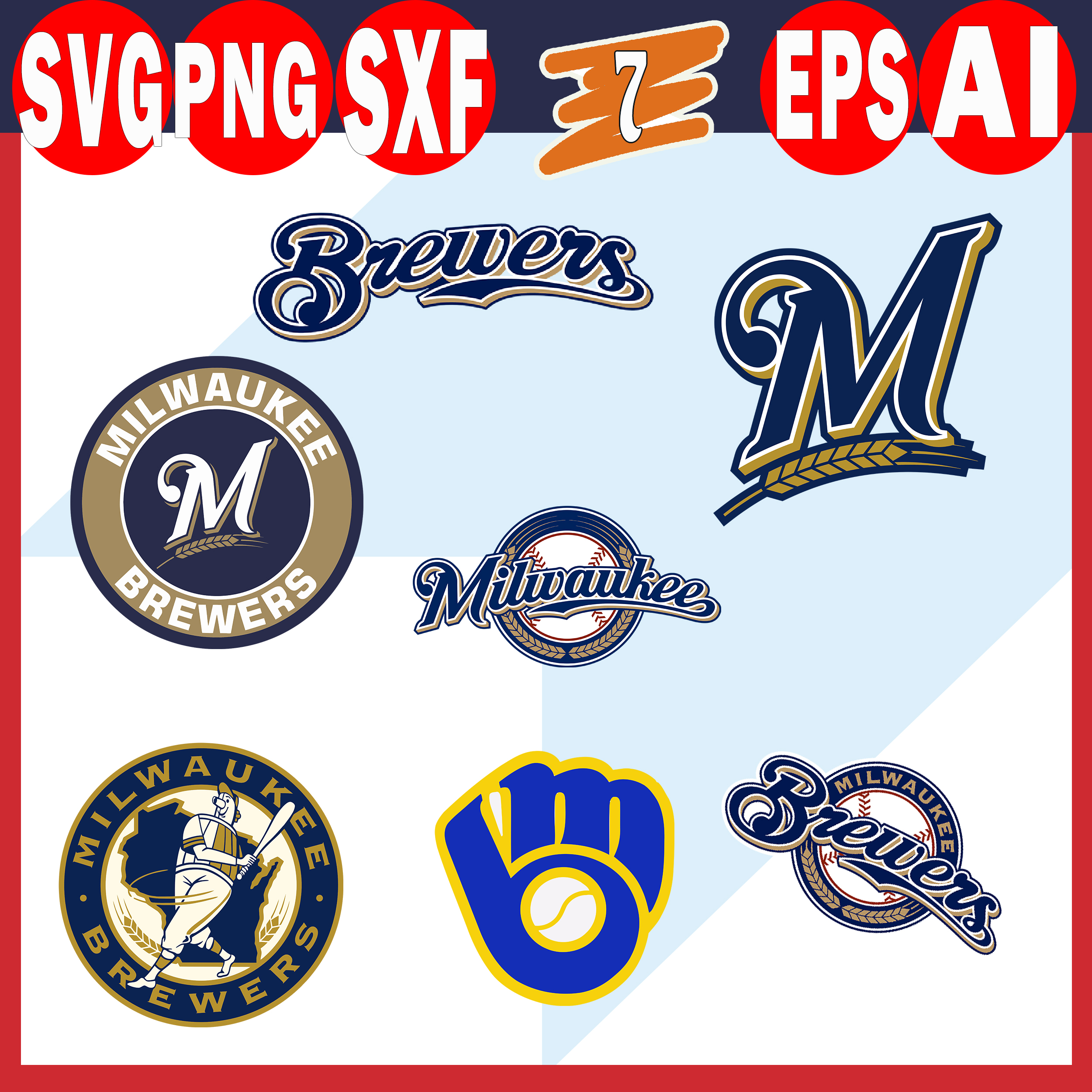 Milwaukee Brewers svg, Milwaukee brewers logo, Milwaukee Bre | Inspire ...