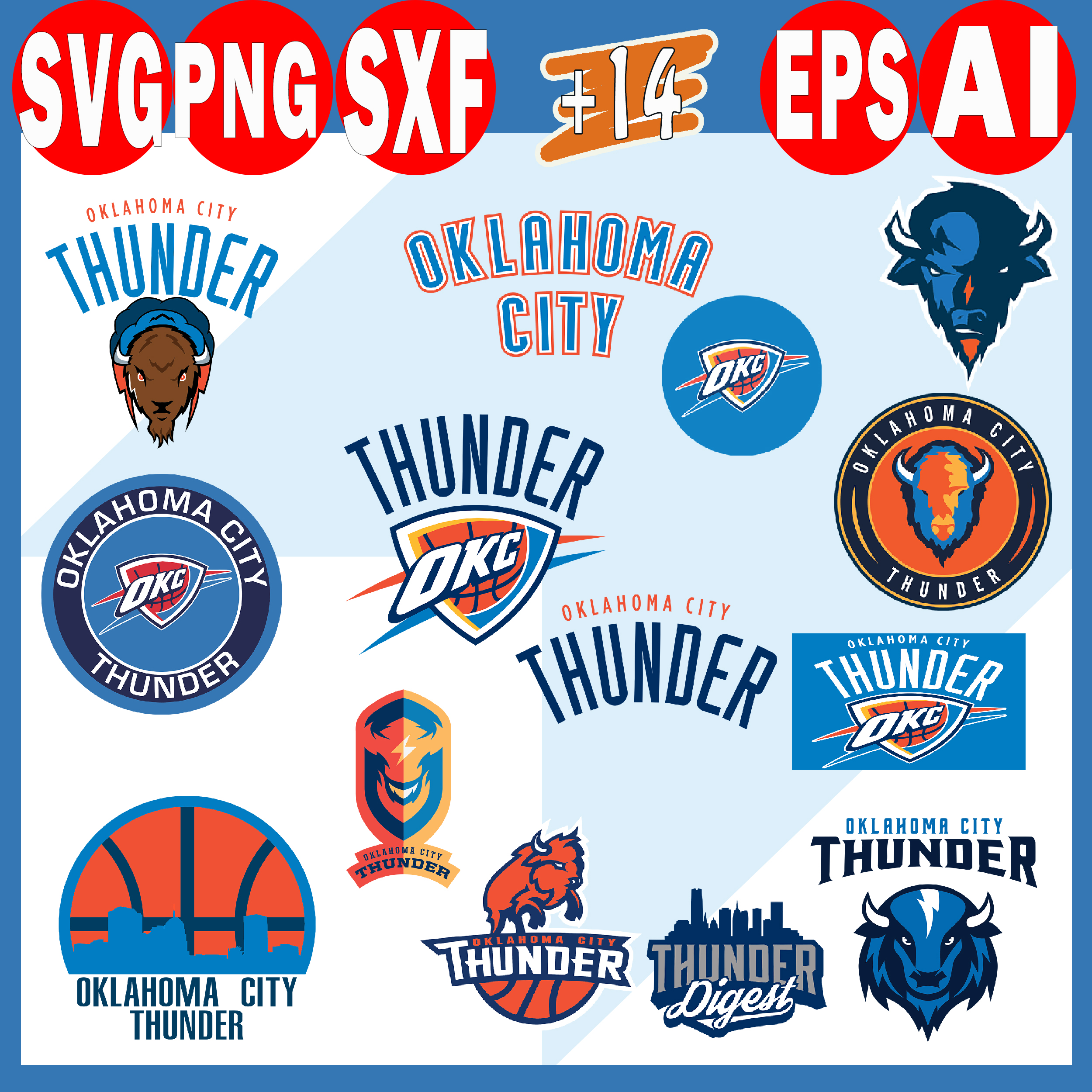 14 Oklahoma City Thunder Logo, Okc Thunder Logo, Okc Thunder | Inspire ...