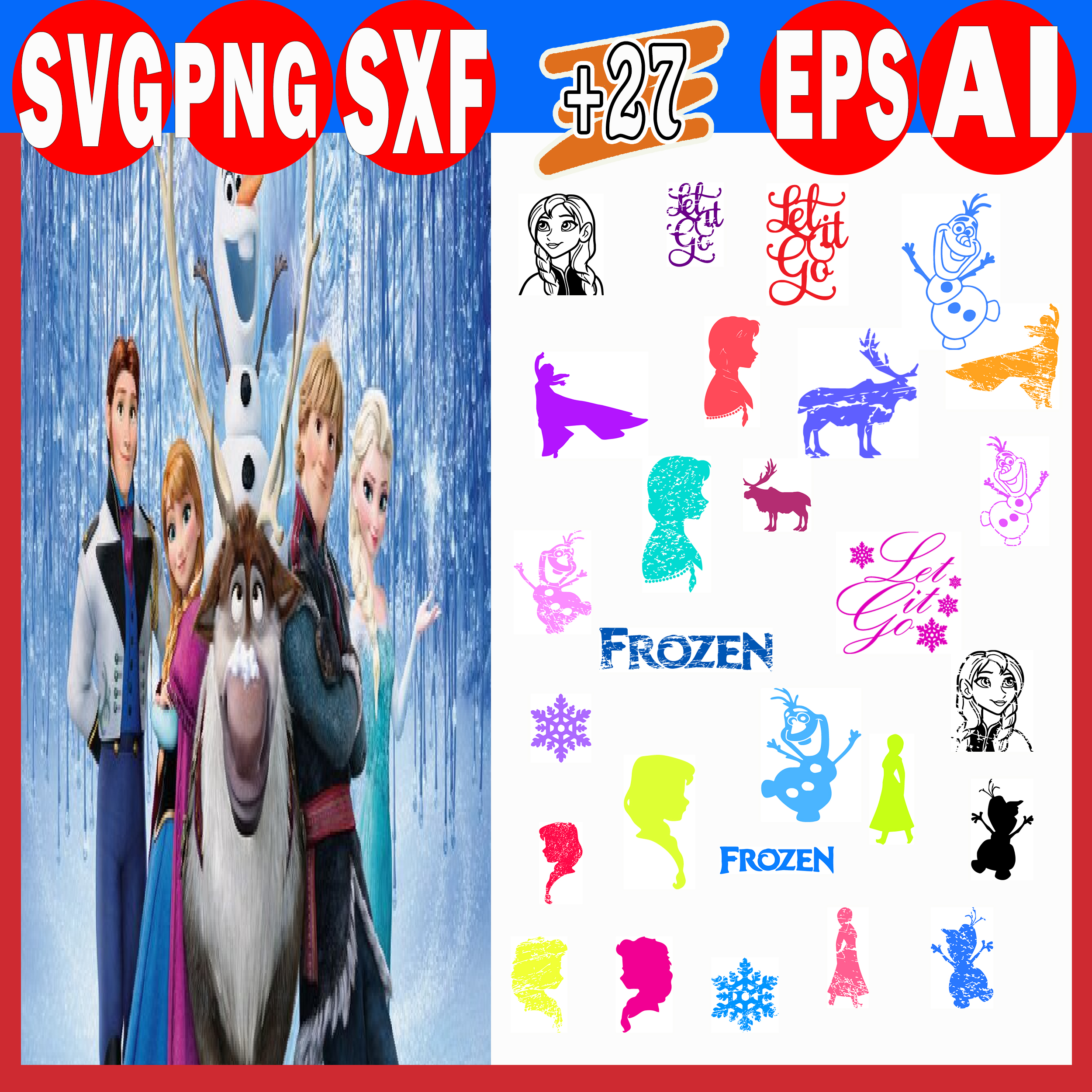 Frozen SVG, Frozen PNG, Frozen Logo, Frozen Clipart, Elsa PN | Inspire ...