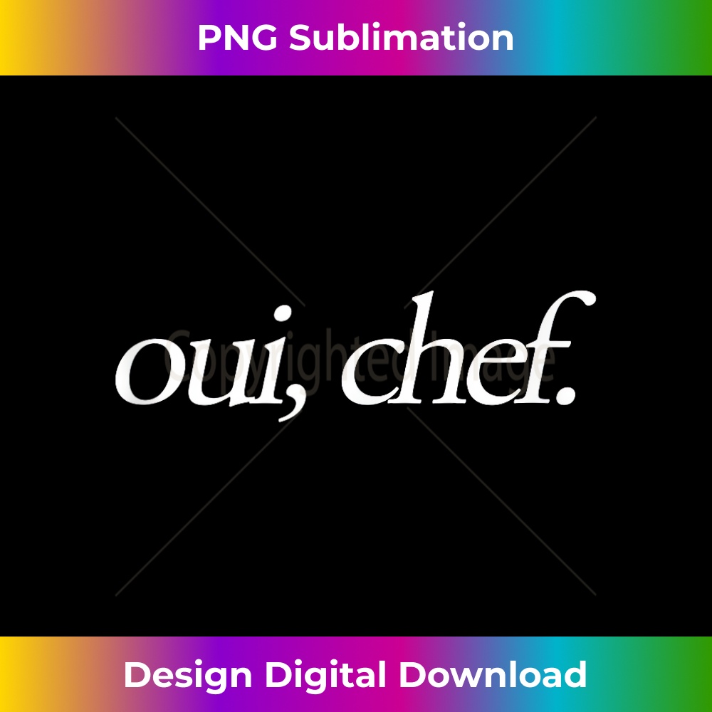 Oui, Chef - Funny Chef French Brigade Cooking Line Cook Chef | Inspire ...