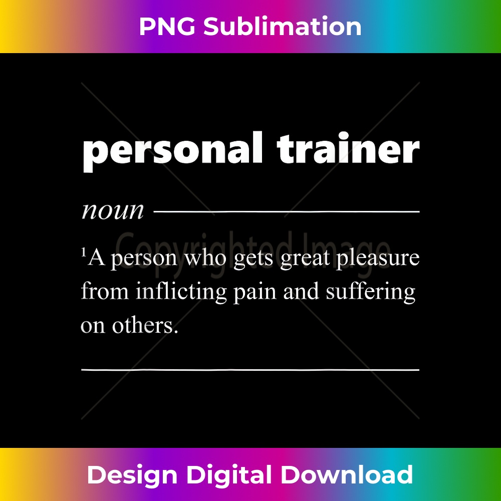 Personal Trainer Definition Funny for Fitness Trainer - Arti | Inspire ...