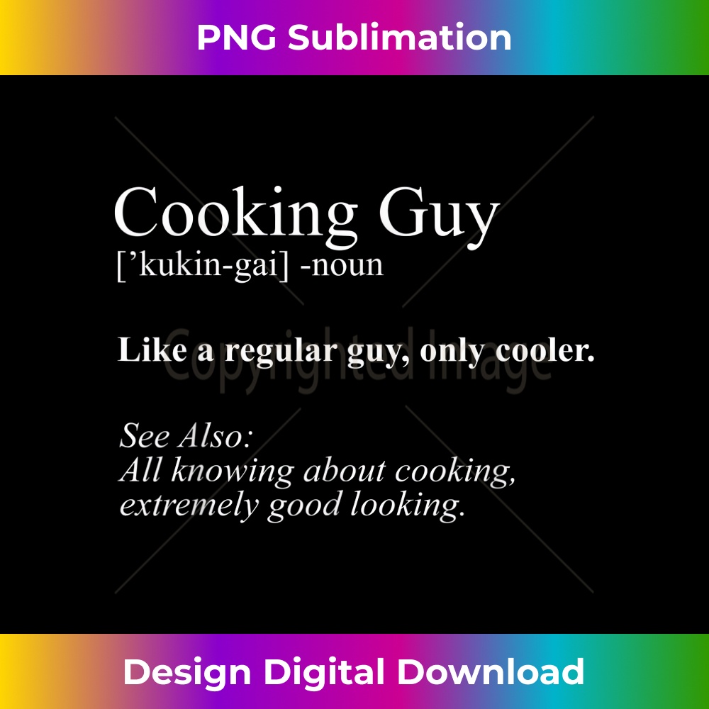 Cooking Guy Definition Funny Men's Expert Culinary Cook Chef | Inspire ...