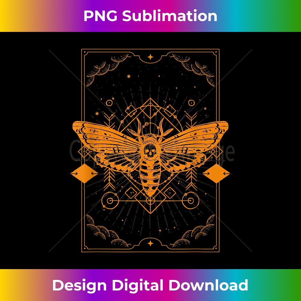 Gothic moth tarot card Moth - Sublimation-Optimized PNG File | Inspire ...