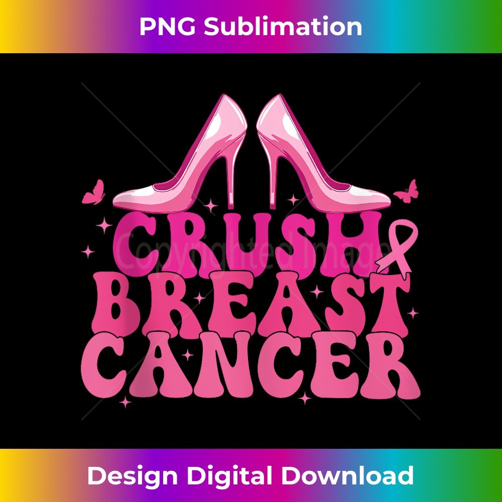 Crush Breast Cancer Awareness High Heels Groovy Pink Ribbon | Inspire ...