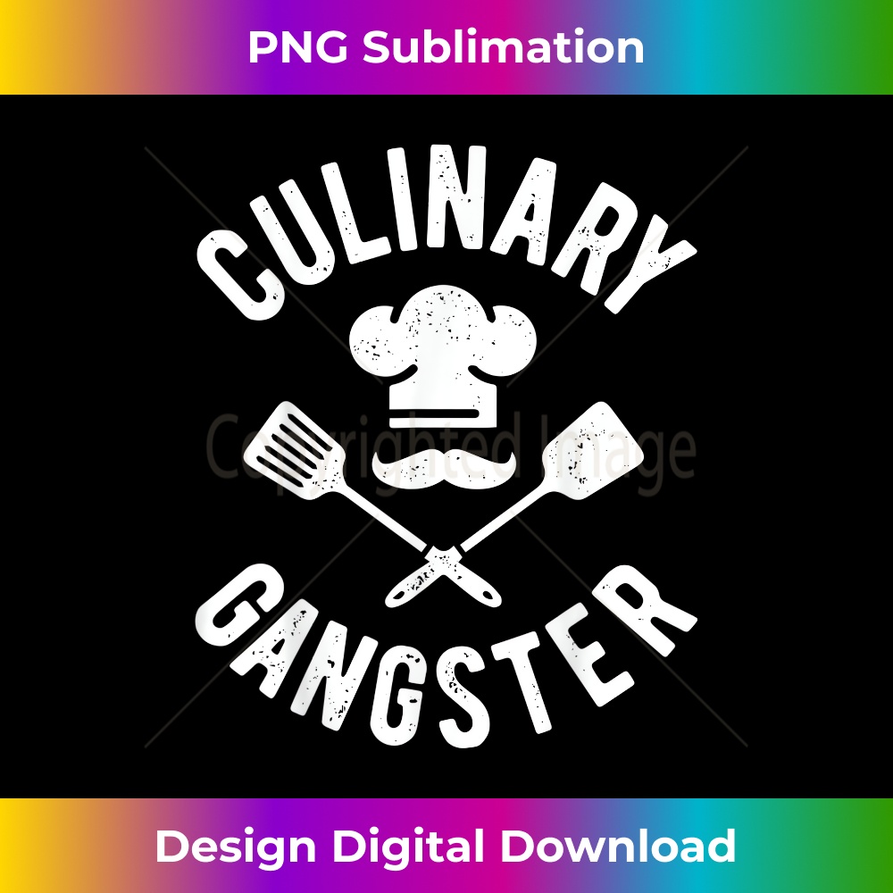 Chef Culinary Gangster Men Women Cook Cooking Hat Vintage - | Inspire ...