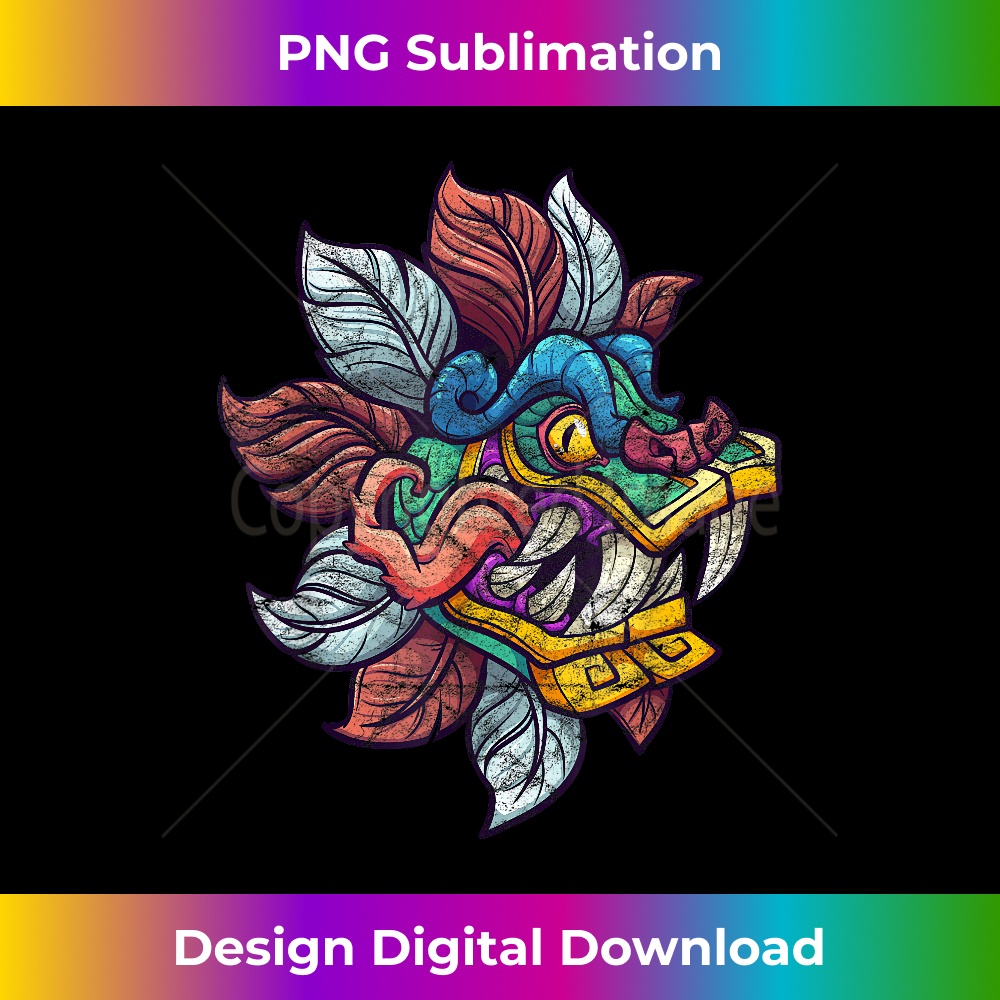 Mayan colorful lizard dragon of aztec Quetzalcoatl - Sublima | Inspire ...