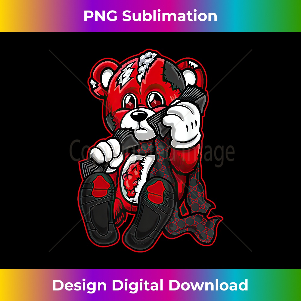 4 Red Thunder Tee Heartbreak Money Drip Retro Red Thunder 4s | Inspire ...