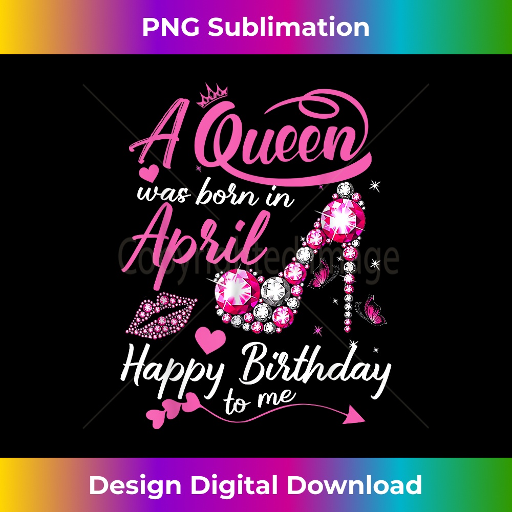Black Queens are Born in April Women Birthday Gift - Innovat | Inspire ...