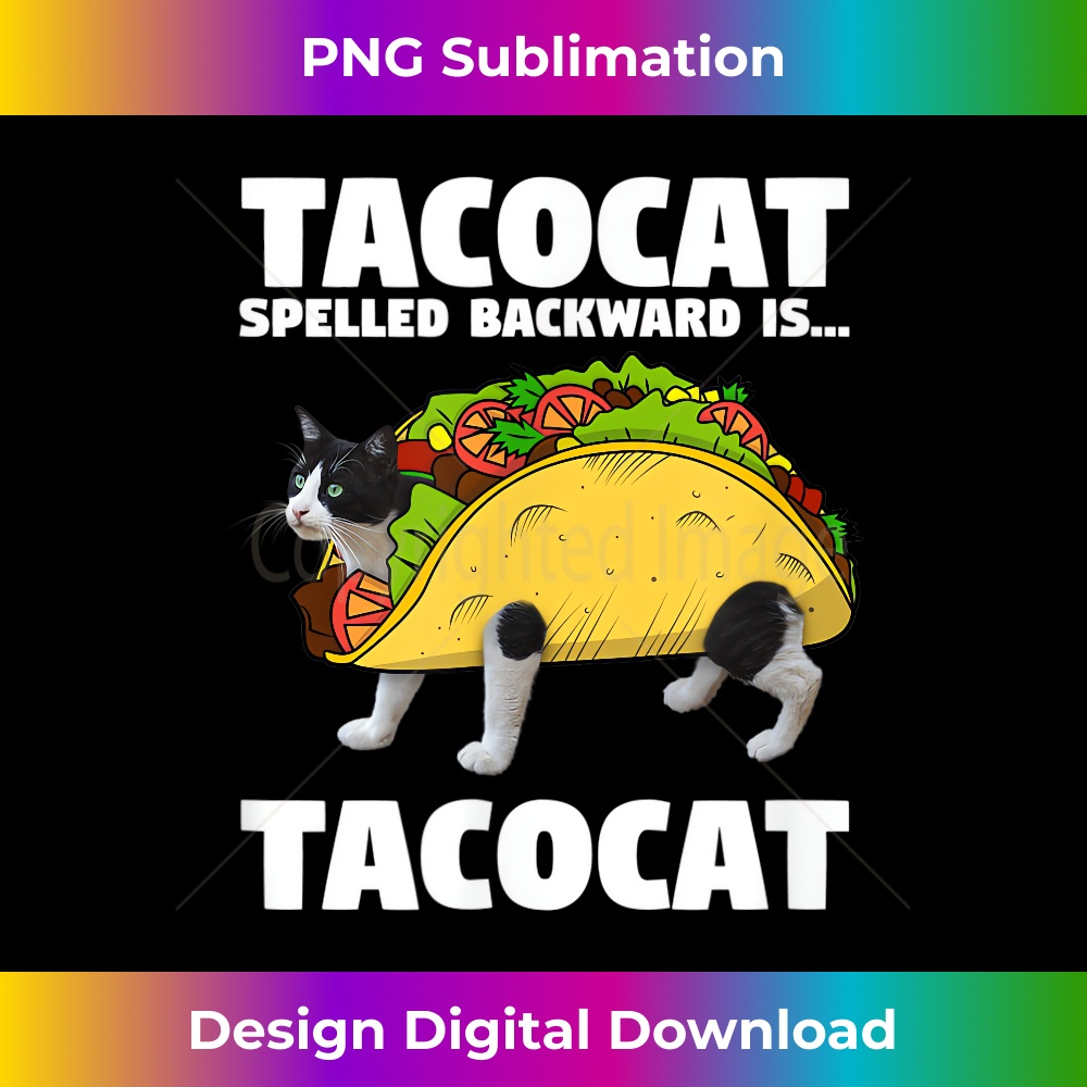 Funny Taco Cat Graphic - Sleek Sublimation PNG Download - An | Inspire ...
