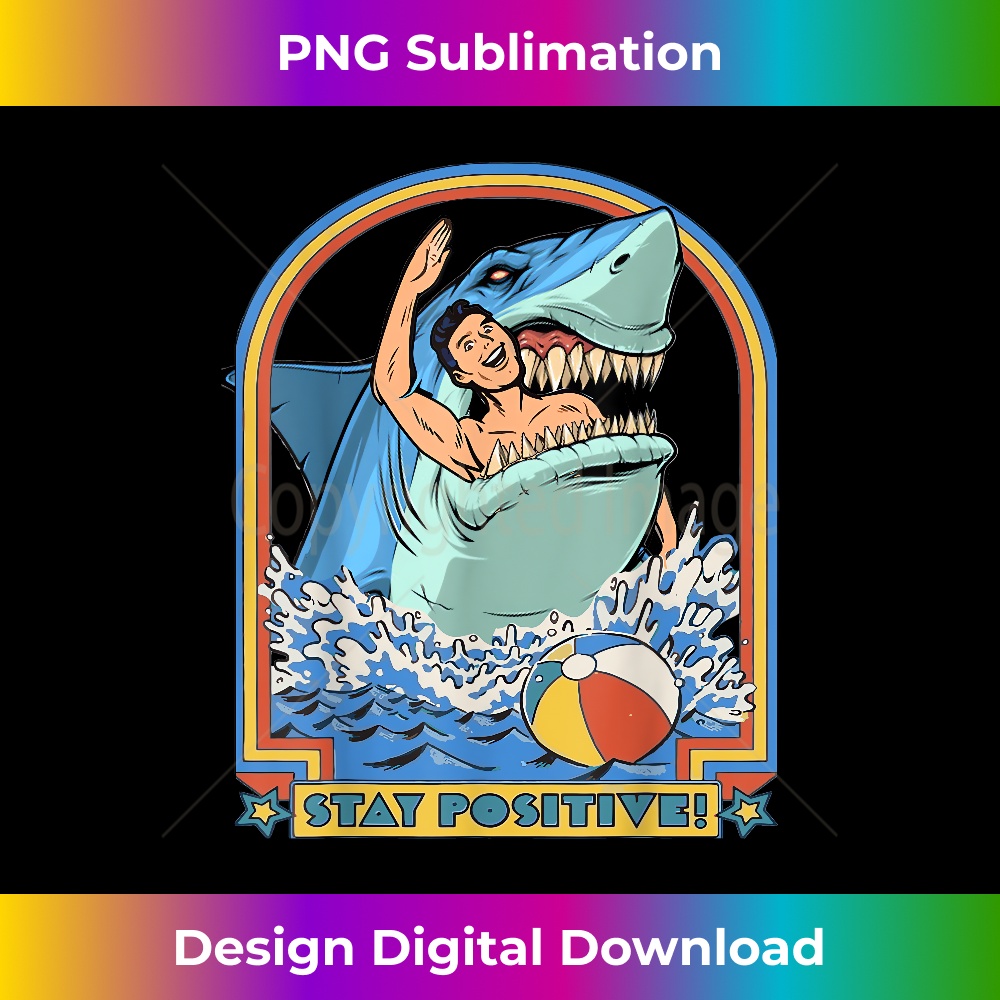 Great Week For A Shark To Stay Positive Ocean Funny - Classi | Inspire ...