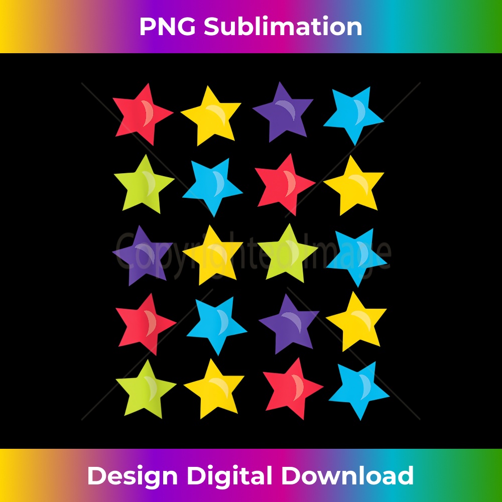 Amazing Stars Pattern Graphic T- For Adults and Kids - Sleek | Inspire ...