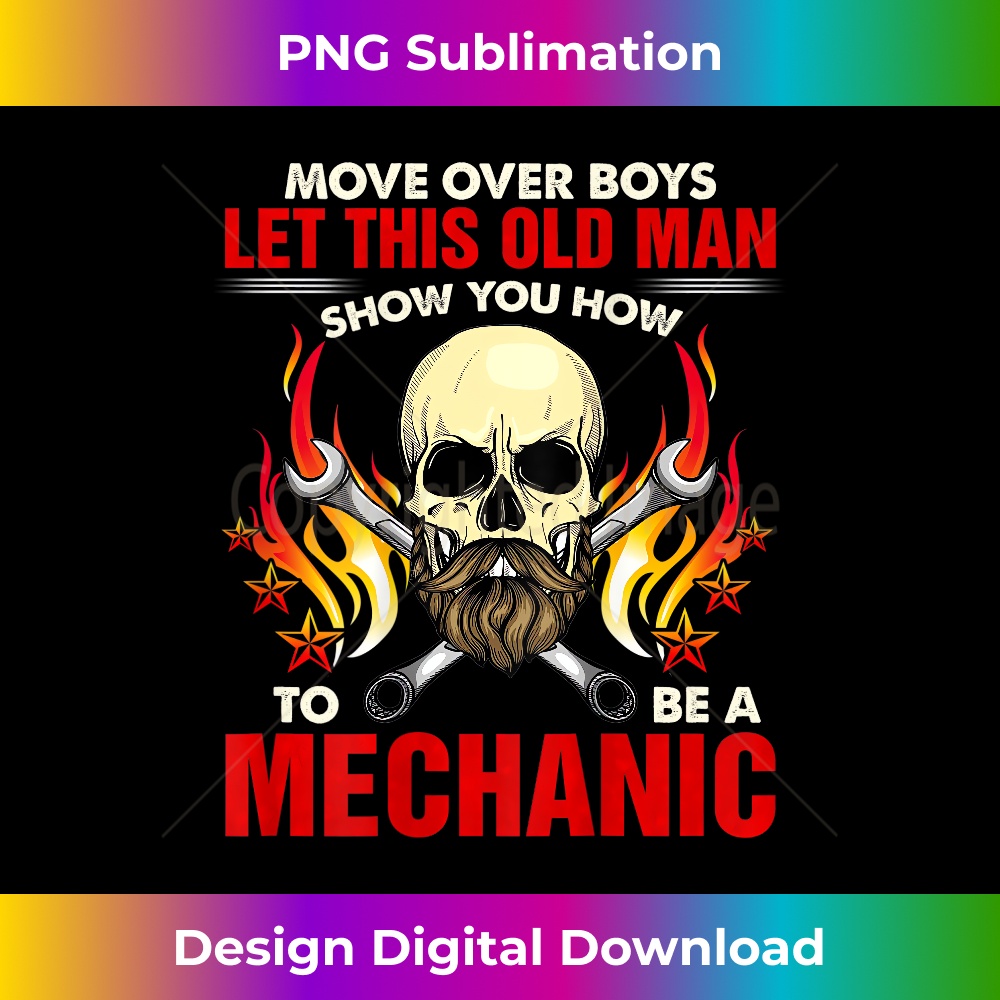 Move Over Boys Let This Old Man Show You How To Be Mechanic | Inspire ...