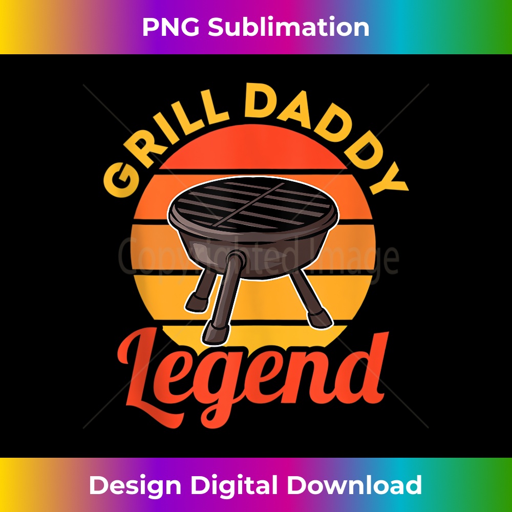 Fathers Day Legend Grill Daddy BBQ Cookout Grilling Dad Tank | Inspire ...