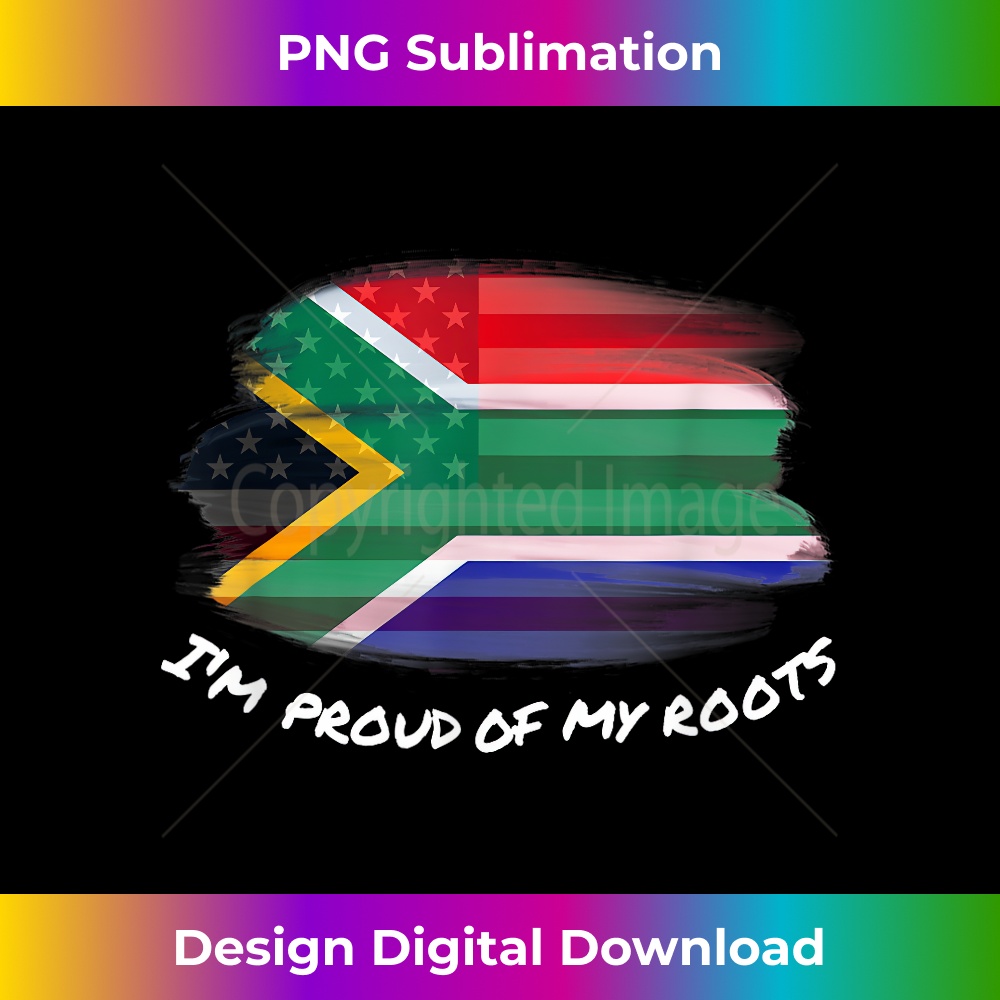 I'm Proud of my Roots - Vintage South African American Flag | Inspire ...