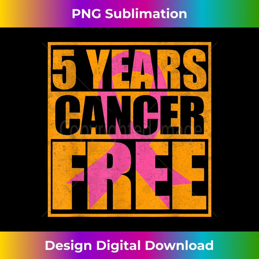 5 Years Cancer Free Pink Ribbon Breast Cancer Survivor - Vib | Inspire ...