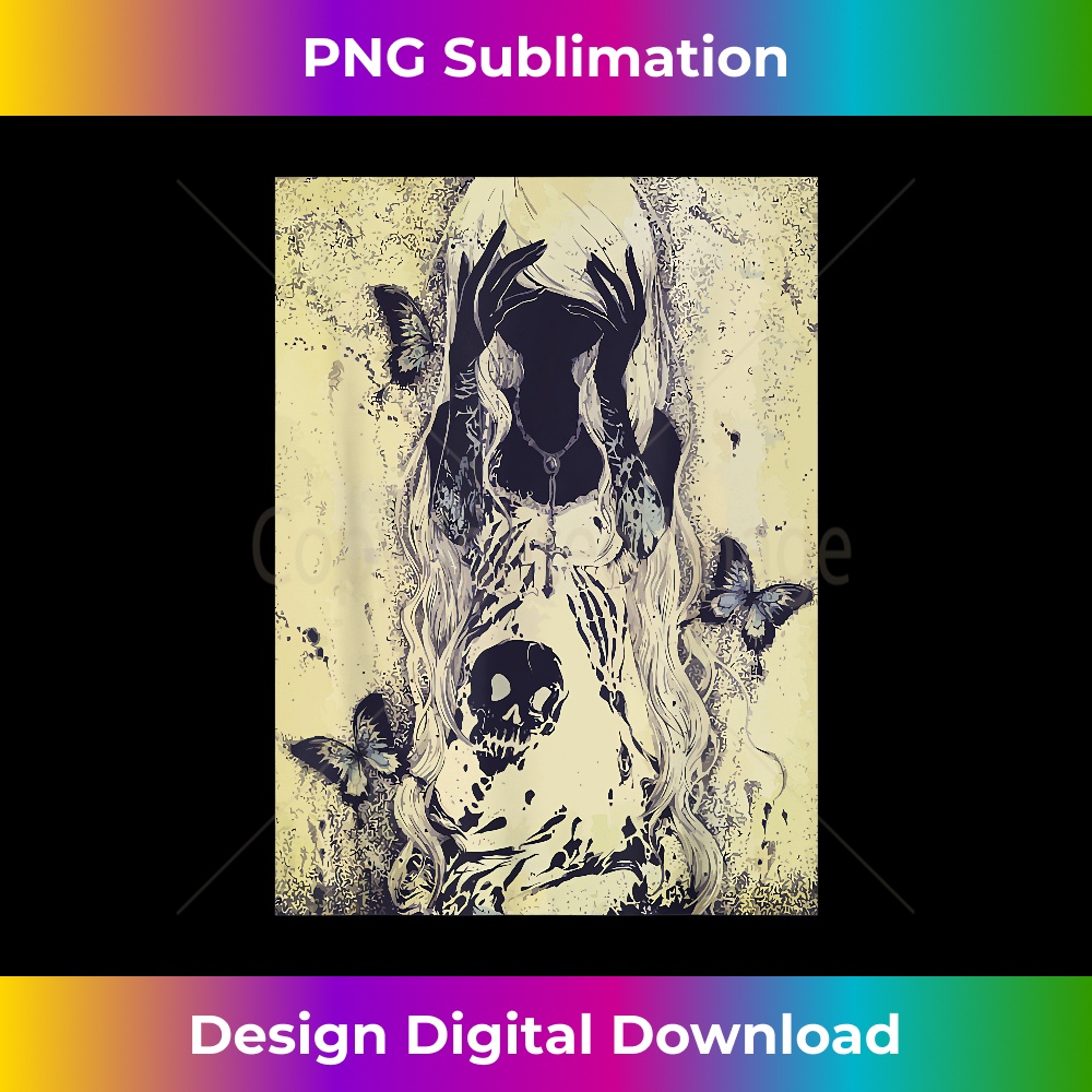 Dark Art Grunge Goth Occult Gothic Anime Girl Horror - Edgy | Inspire ...