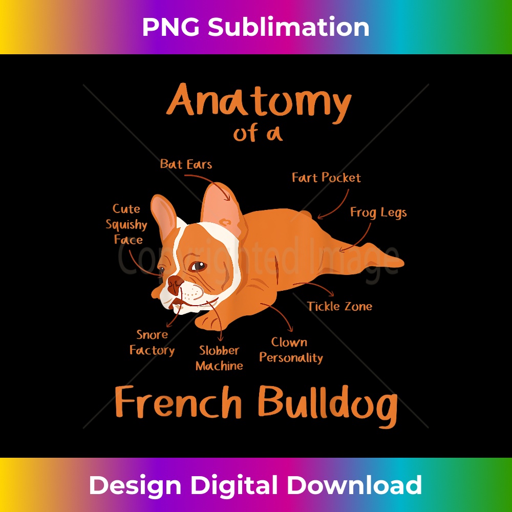 Anatomy Of French Bulldog Clothes Frenchie Outfit Stuff Gift | Inspire ...