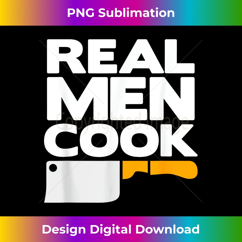 Real Men Cook - Kitchen Cleaver Cooking - Artisanal Sublimat | Inspire ...