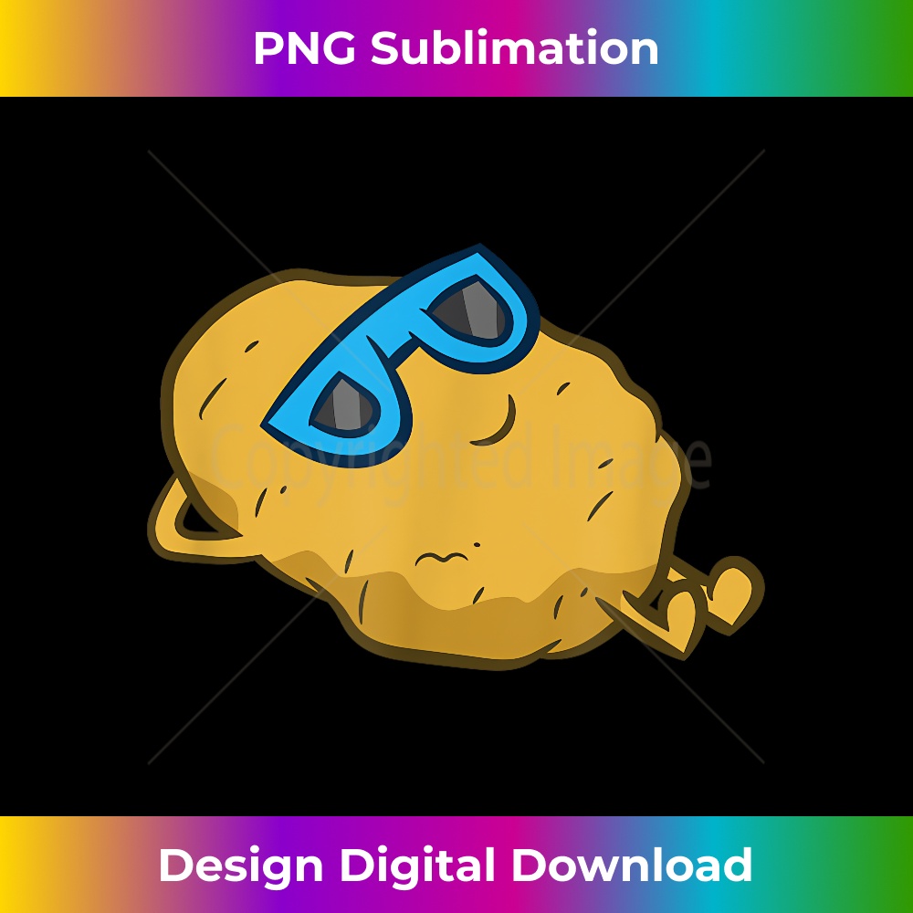 Potato With Sunglasses Vegan Vegetarian Relaxing Potato - Cl | Inspire ...