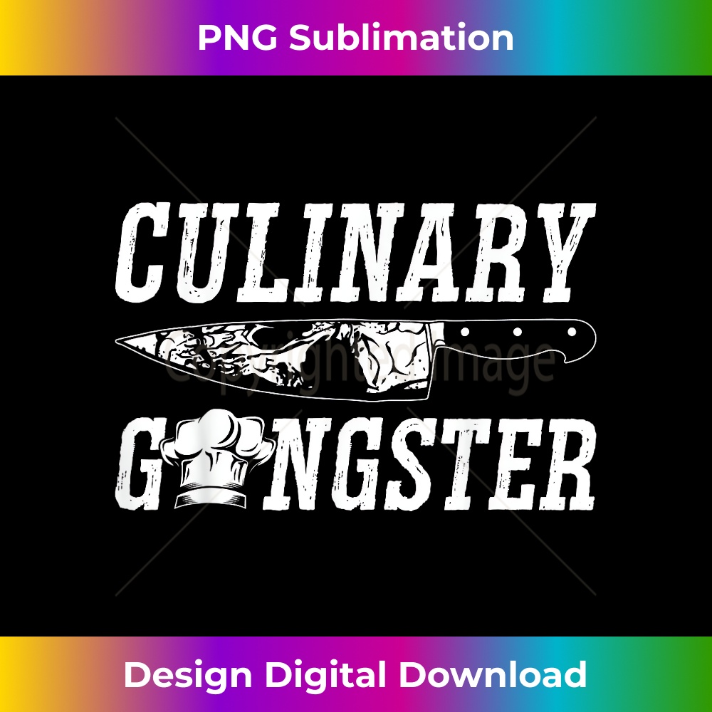 Chef Culinary Gangster Men Women Cook Cooking Hat Knife - Ur | Inspire ...