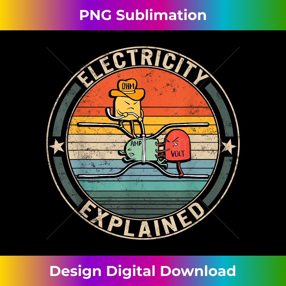 Electricity Explained Cute Ohm Volt Amp Electrical Engineer | Inspire ...