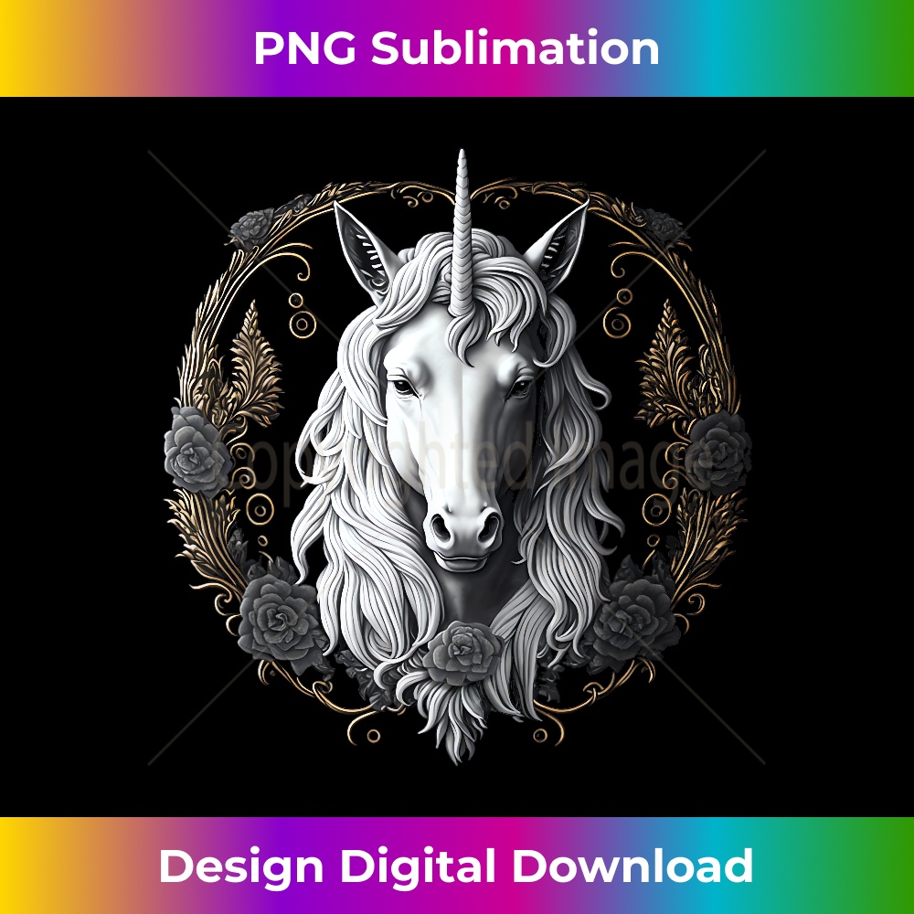 Gothic Unicorn Dark Mystical Fantasy Grunge Fairycore - Arti | Inspire Uplift