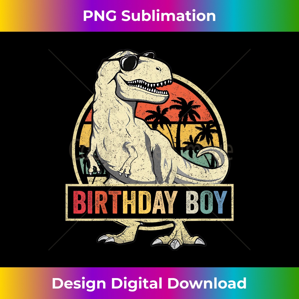 Kids Birthday Boy Dino T Rex Dinosaur Boys Matching Family - | Inspire ...