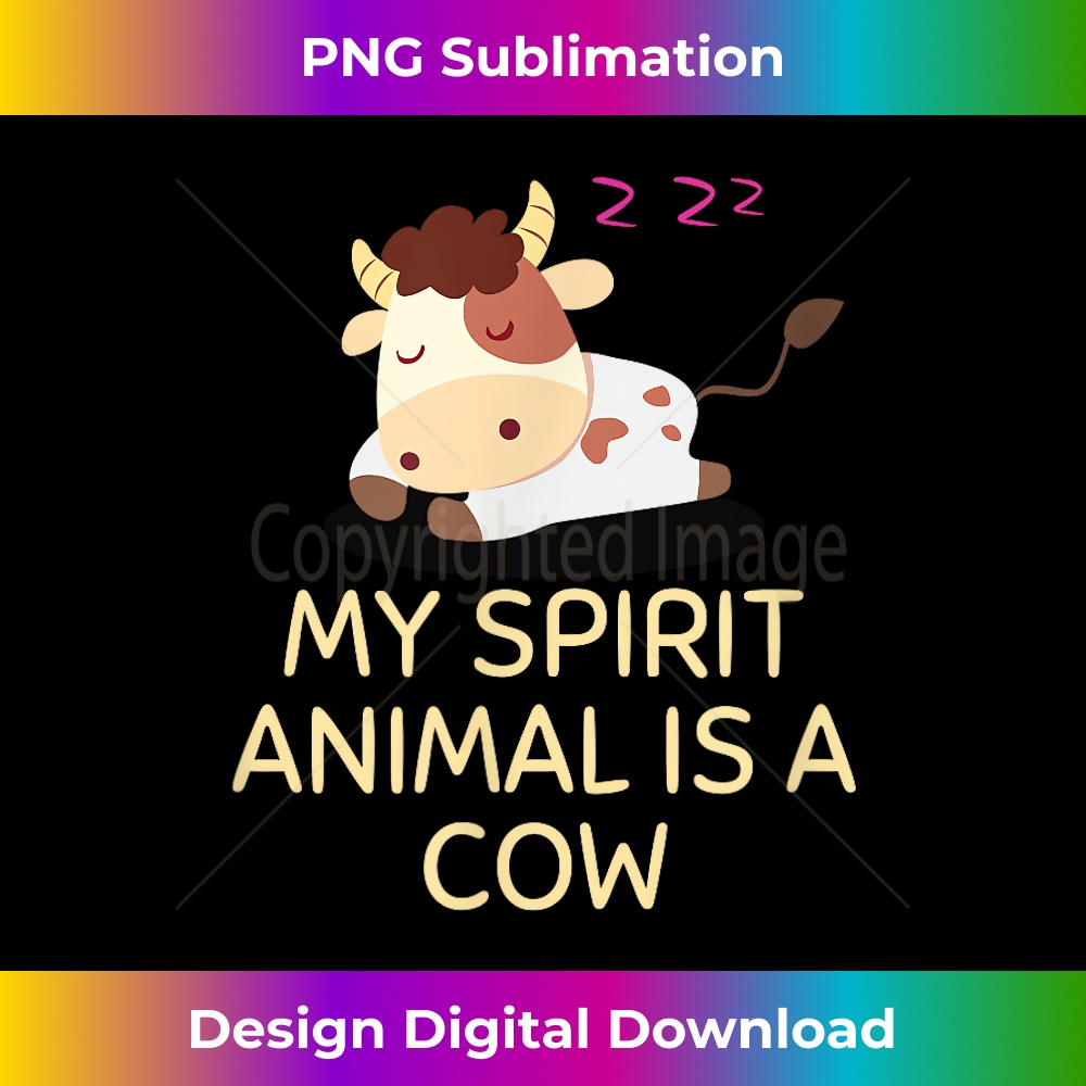 My Spirit Animal Is A Cow Cows Clothes Cattle Farmer Gift - | Inspire ...