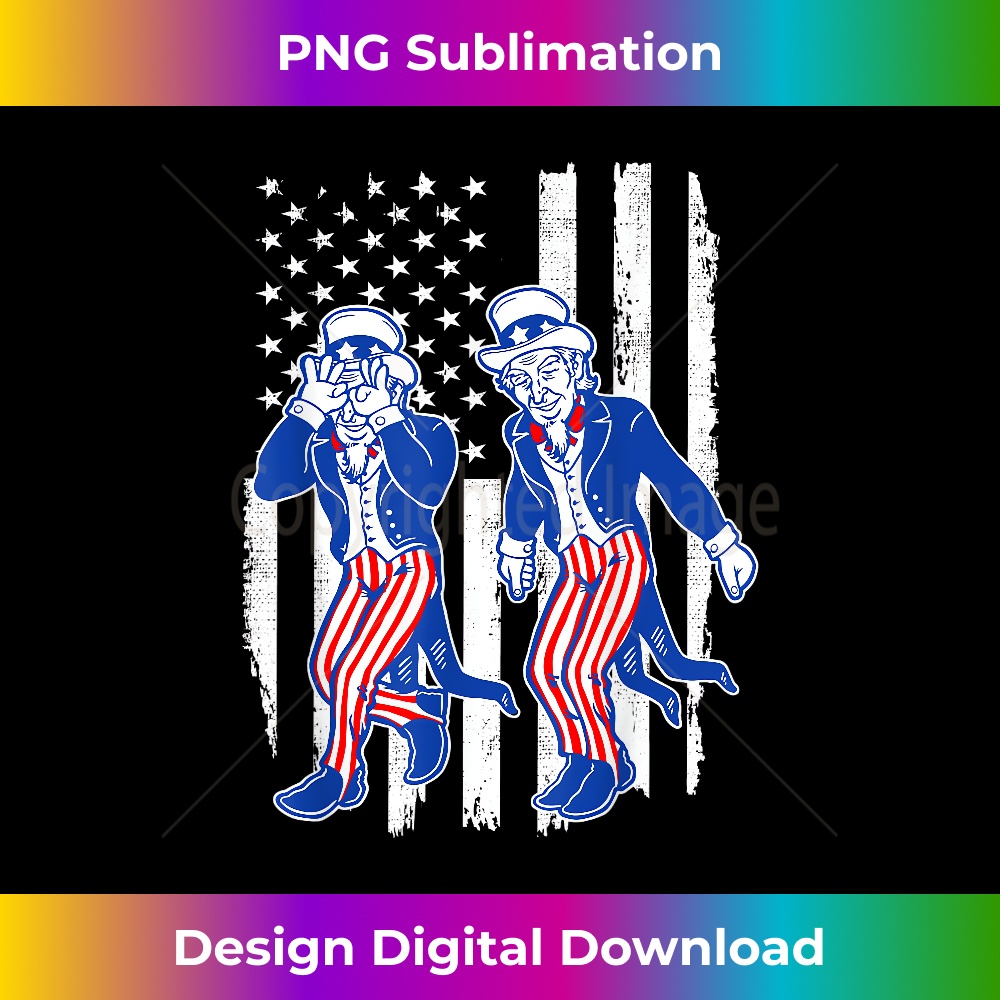 Kids Uncle Sam Griddy Dance 4th Of July American Flag - Time | Inspire ...