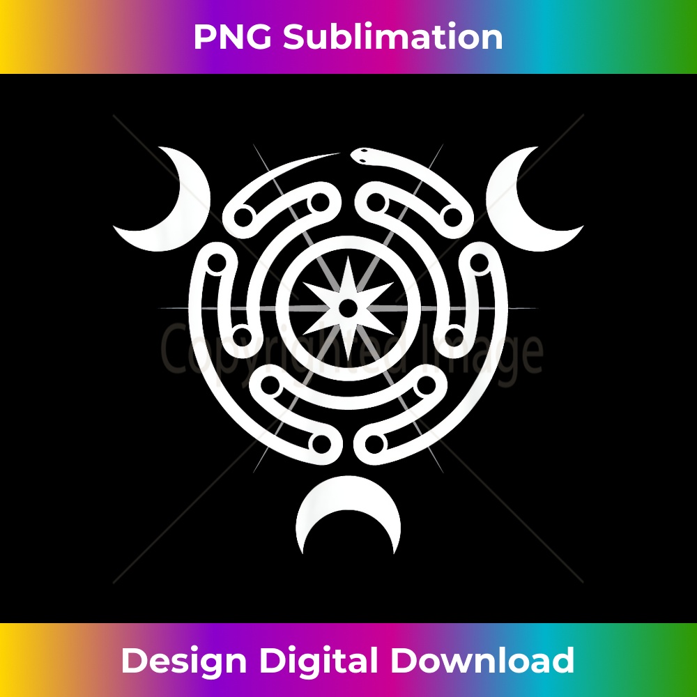 Hecate's Wheel Moon Goddess Serpent Labyrinth with 3 Moons - | Inspire ...
