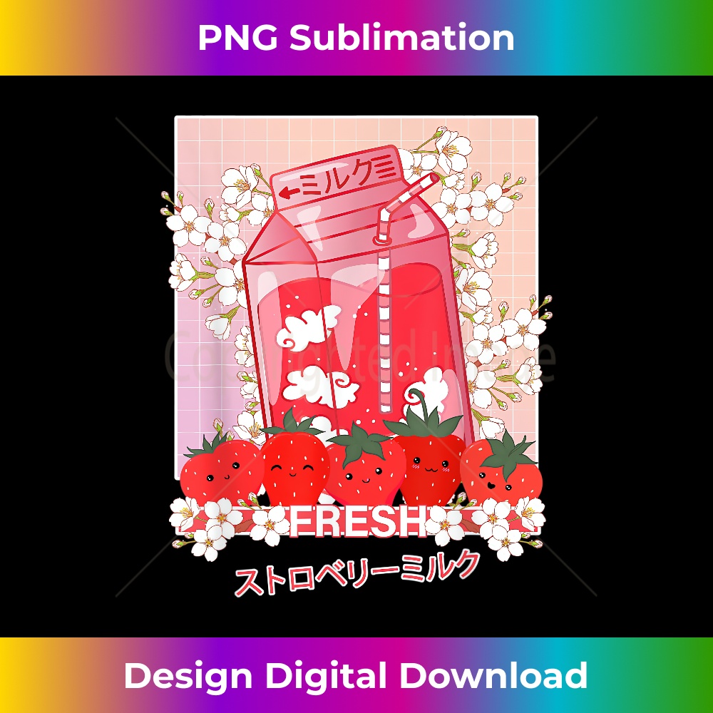 Retro 90s Strawberry Milk Shake - Japanese Strawberry Milk - | Inspire ...