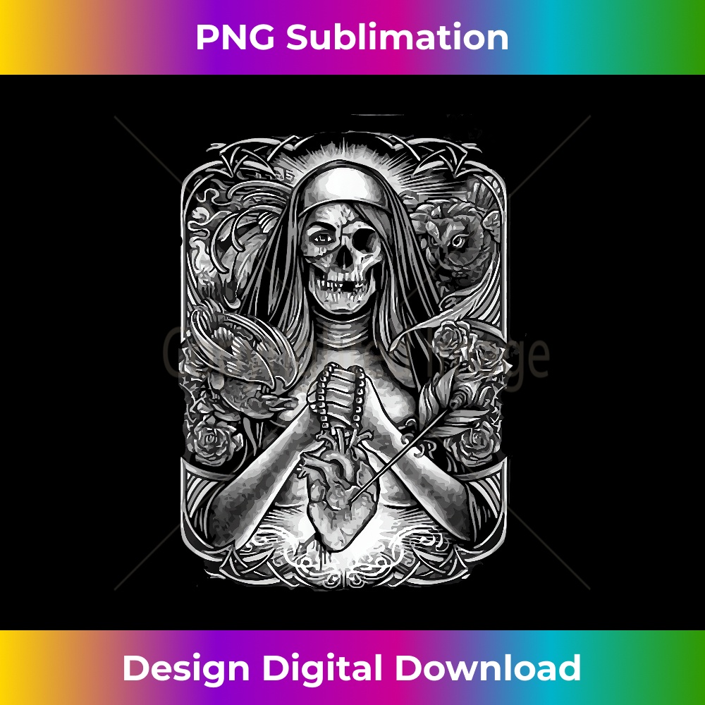 Horror Unholy Nun Nun Faith Demon Gothic Horror - Vibrant Su | Inspire ...