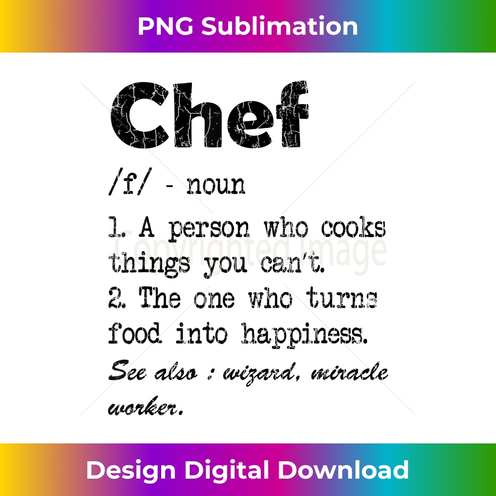 Chef Definition Funny Cook Cooking Graphic - Bespoke Sublima | Inspire ...