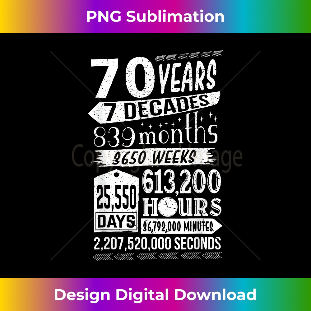 Funny 70th Birthday T- 70 Year Old Sign Gag Gift - Sophistic | Inspire ...