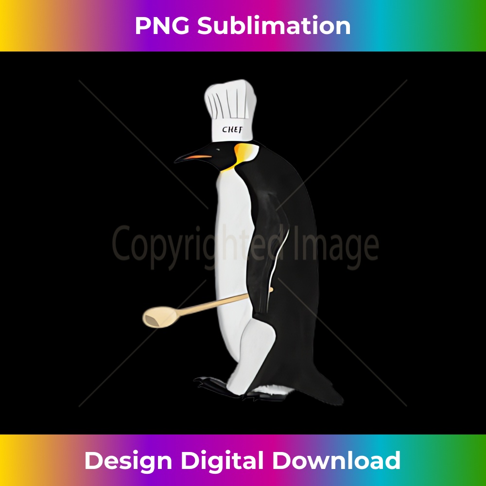 Penguin Kitchen Chef Hat Cooking Funny Bird - Bespoke Sublim | Inspire ...