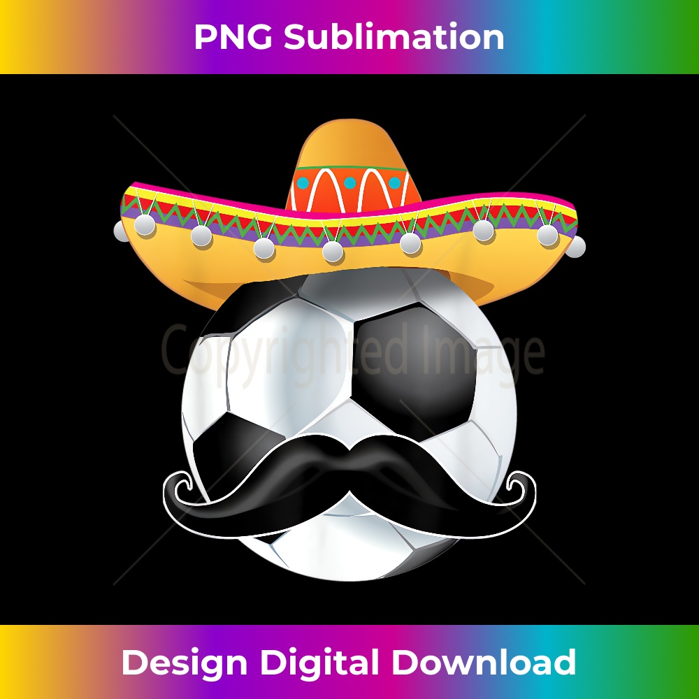Funny Soccer Ball Mustache Mexican Sport T No Siesta - Artis | Inspire ...