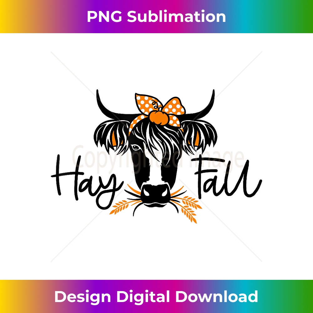 Hay Fall Highland Cow Leopard Thanksgiving Heifer Cow - Craf | Inspire ...