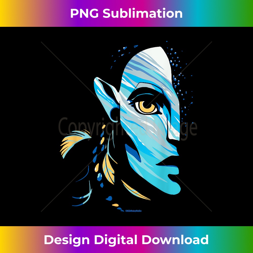 Avatar The Way of Water Neytiri Nau2019vi Ocean Half Face - | Inspire ...