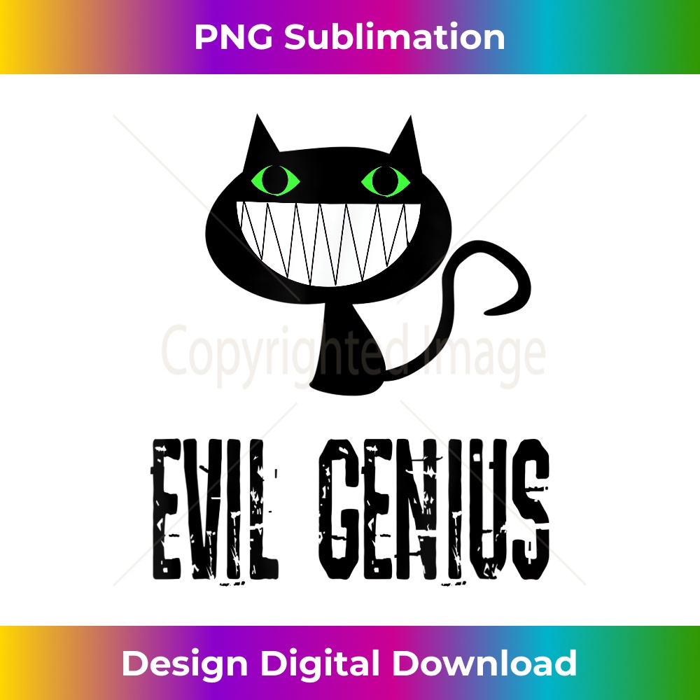 Evil Genius Funny Feline Smiling Cat Owner - Contemporary PN | Inspire ...