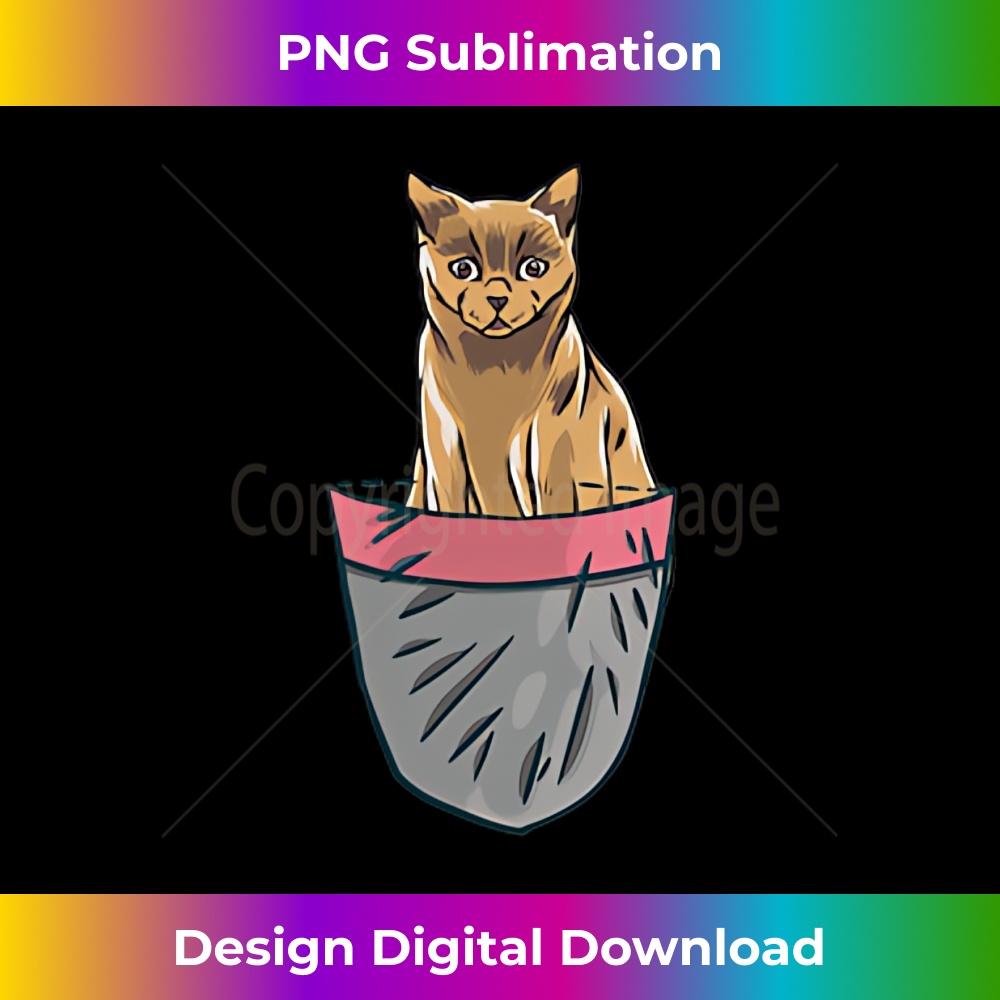 Cat Pocket Kitty Face Themed Gifts Pet Kitten Animal Lover - | Inspire ...