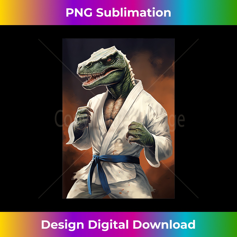 Dinosaur Tae Kwon Do Taekwondo Saurus Dino Tank Top - Classi | Inspire ...
